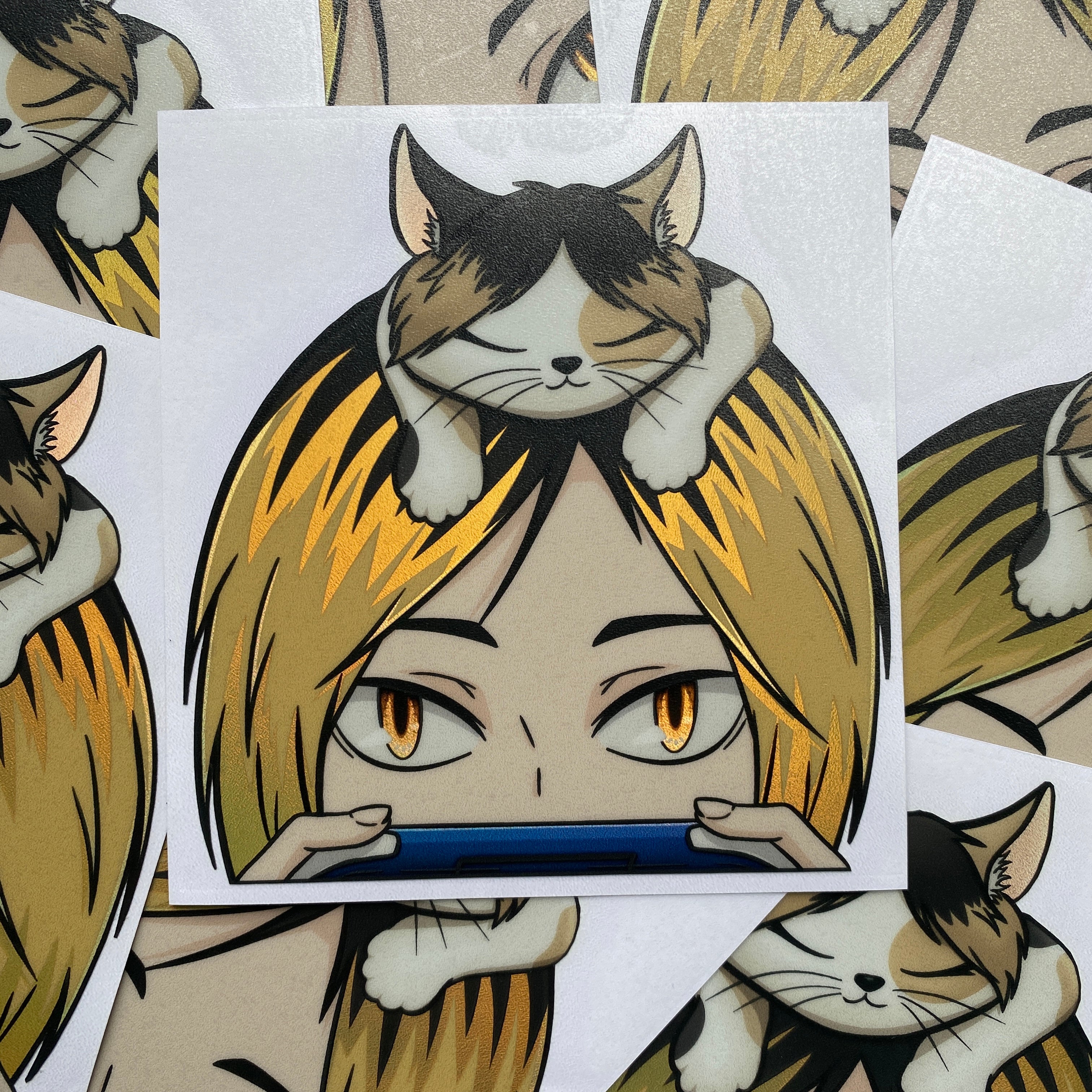 Cat Kenma Spot Holo – cherryations